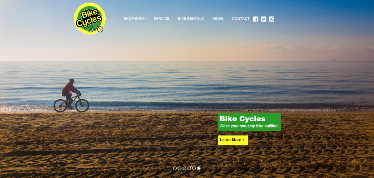 New Mobile Responsive Wordpress Website for BikeCycles - Impact Media ...
